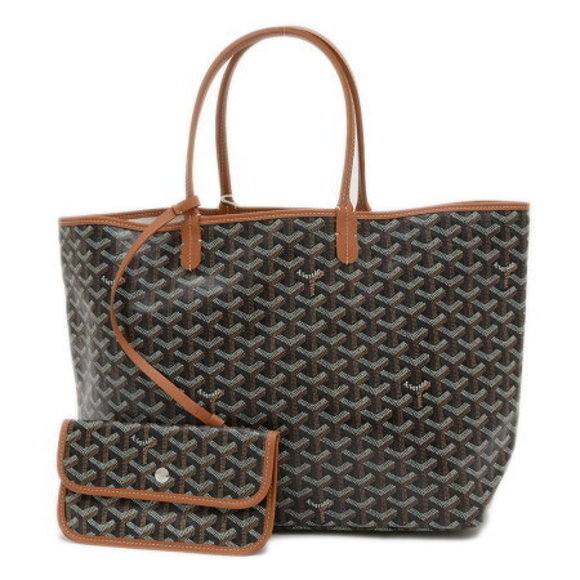 Goyard | Bags | Goyard Saint Louis Tote Bag Brown Goyard Canvas | Poshmark